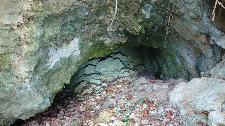 吉見町の八丁湖付近の軍需施設と思われる洞窟探索 | スロイスの石を探すぞ！
